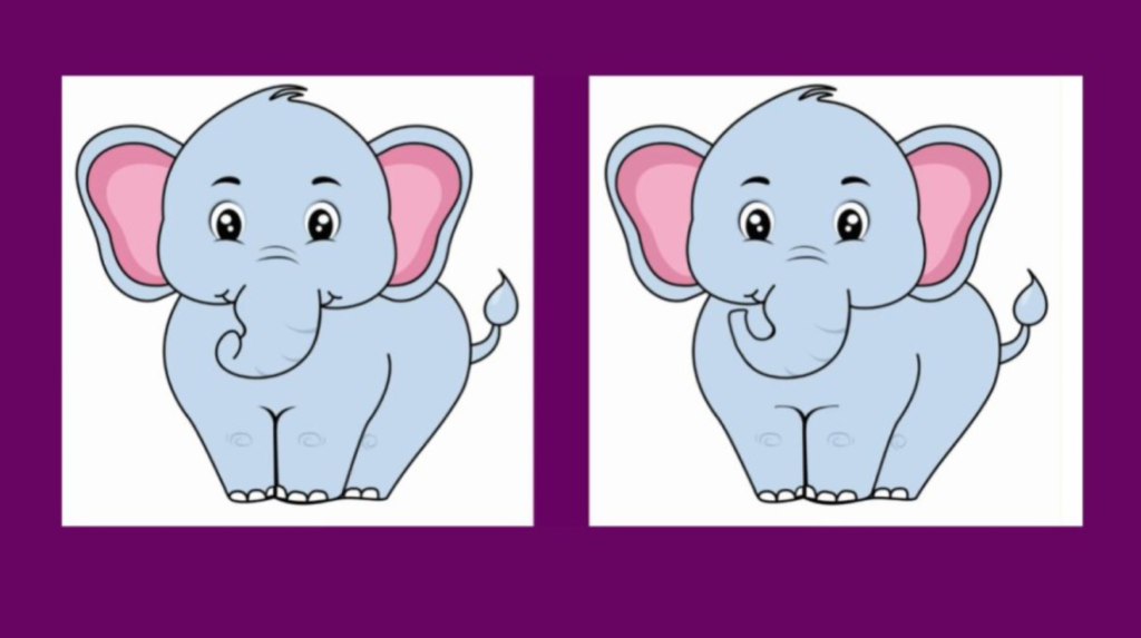 Spot the difference game optical illusion: only a genius can identify ...
