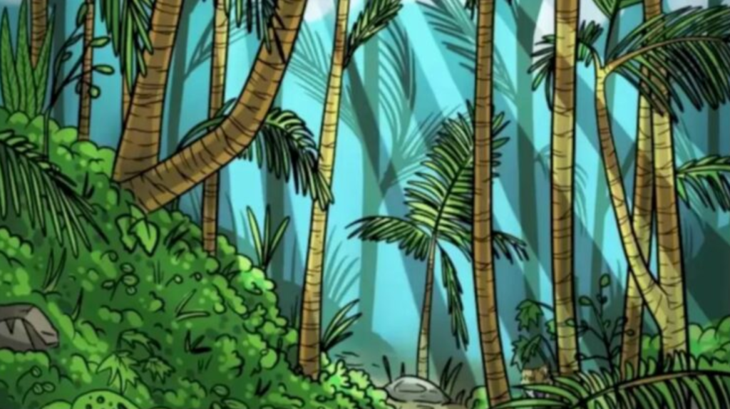 Only a genius can find the hidden tiger in this image