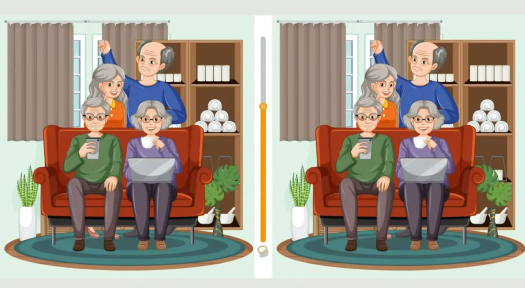 Visual test: Only if you can find the 3 differences between the two ...